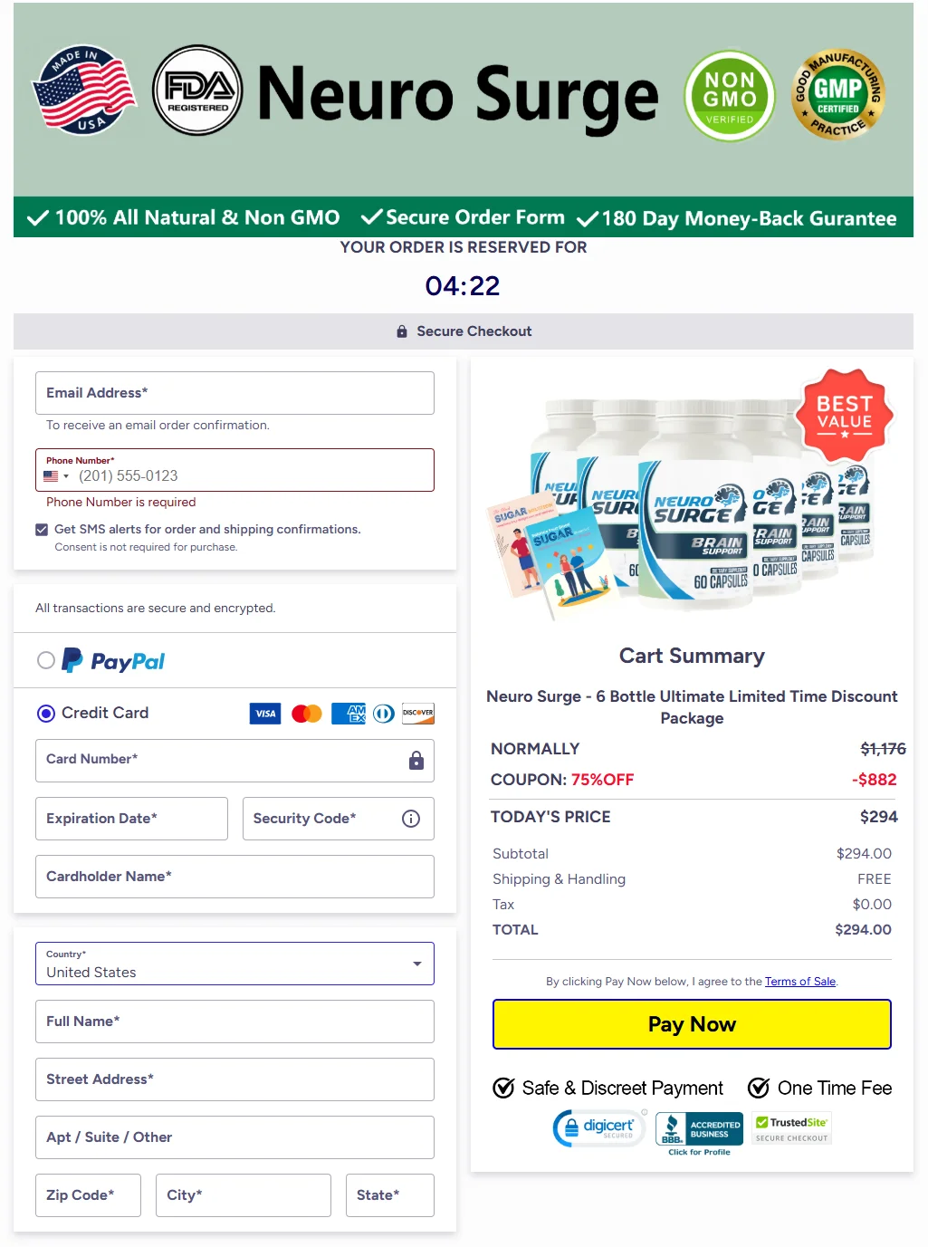 Neuro Surge®- Brain Health Solution | Official Website